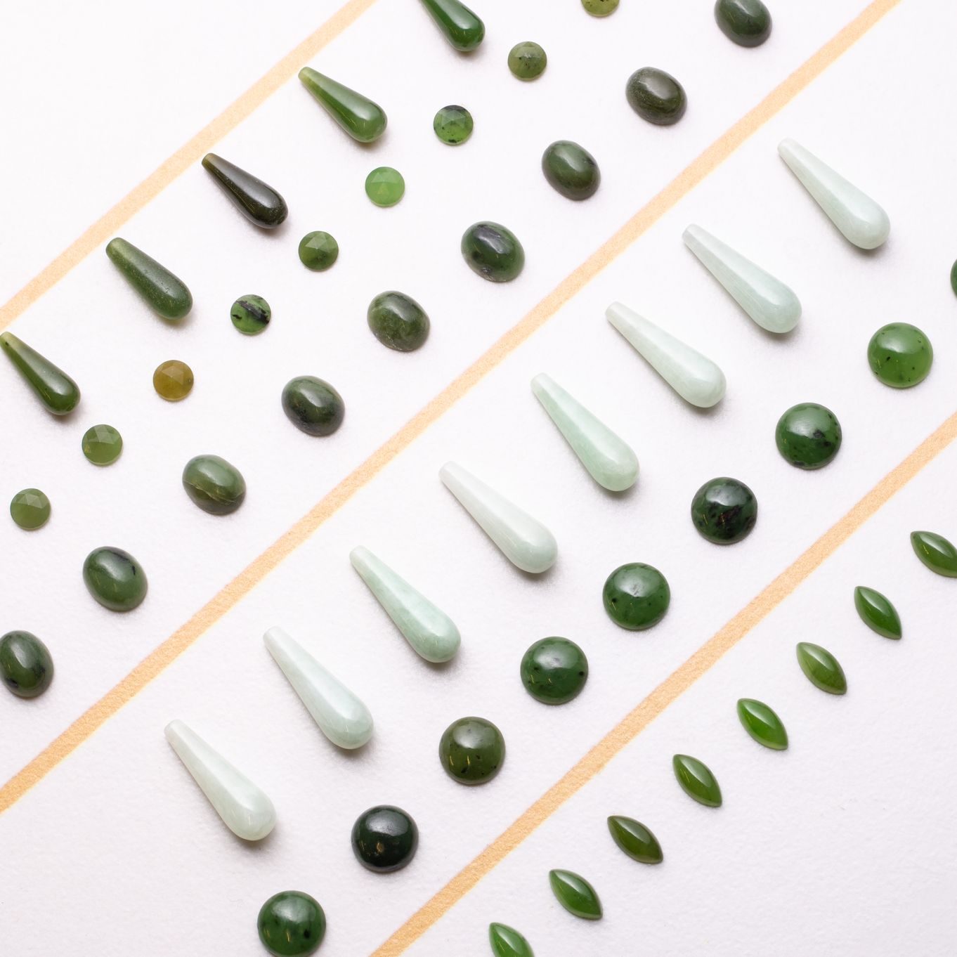 Nephrite Jade Cabochons | Kernowcraft