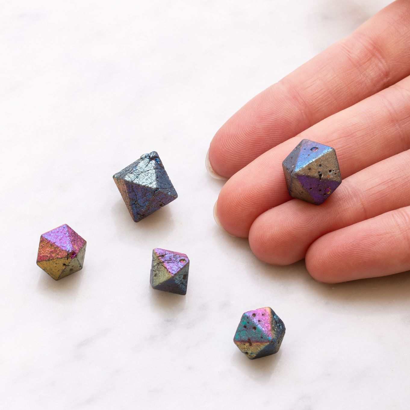 Titanium Beta Quartz Crystals - Kernowcraft