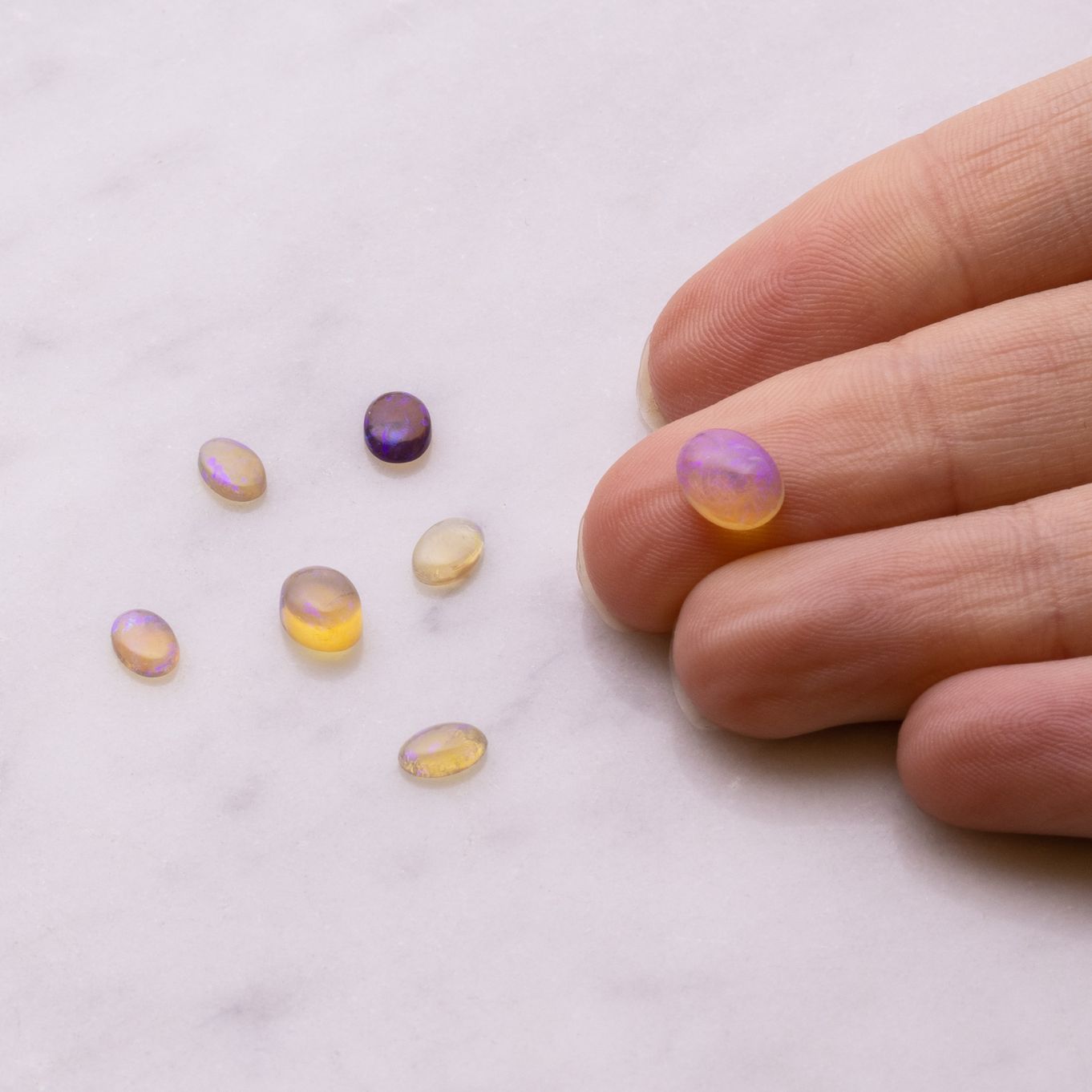 Australian Lightning Ridge Opals (Ultraviolet) | Kernowcraft
