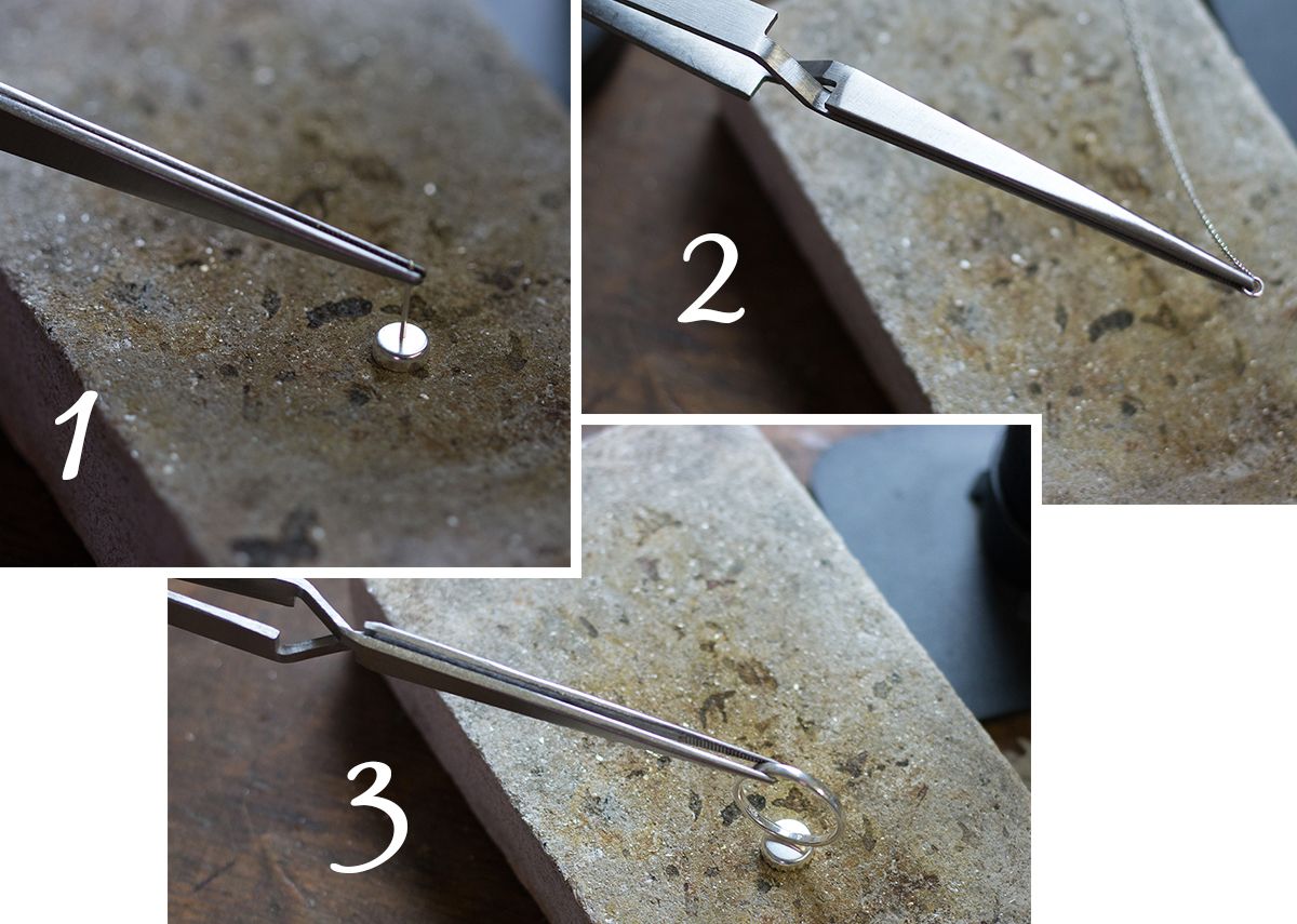 Using A Third Hand For Jewellery Making