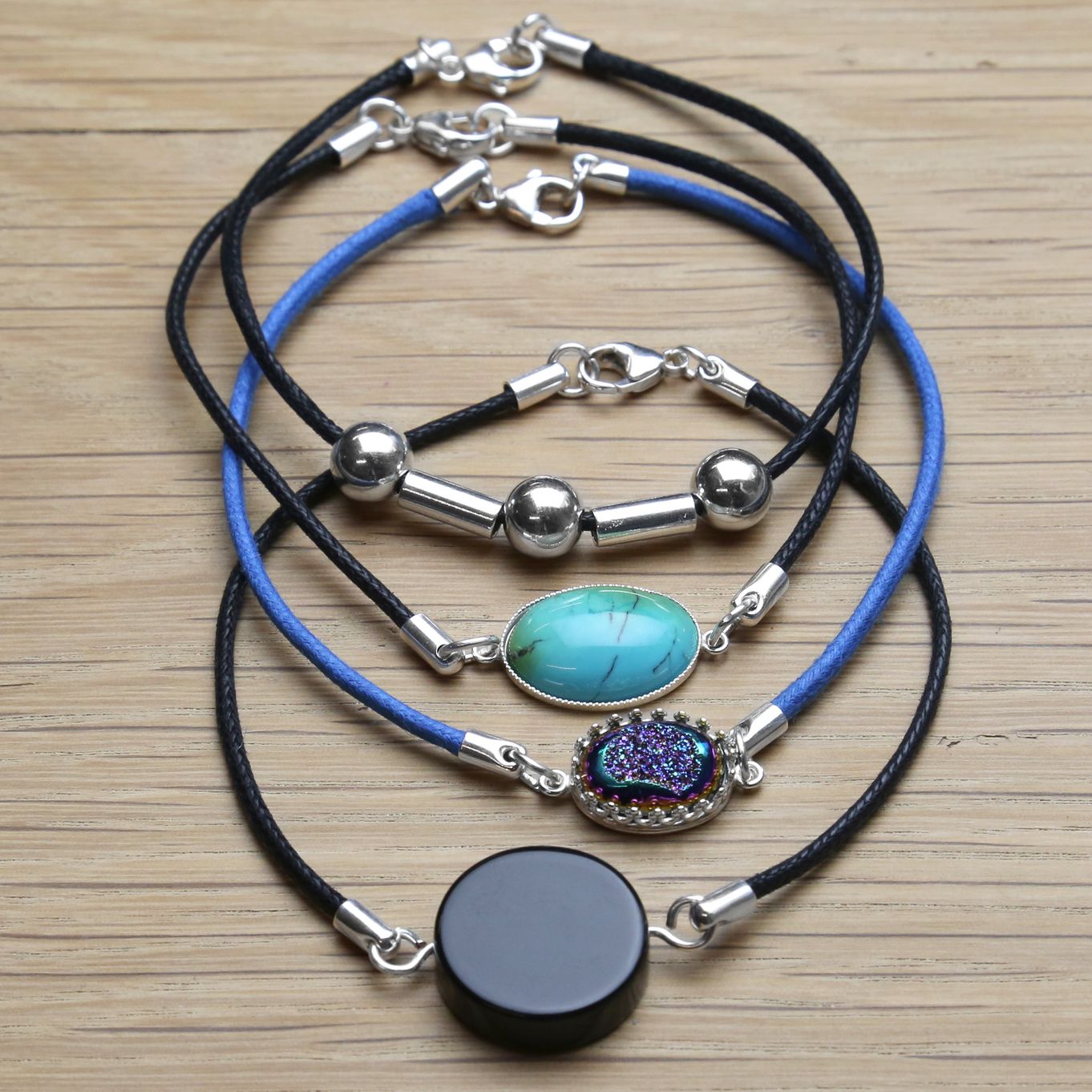 Sterling Silver Gallery Wire Link Settings