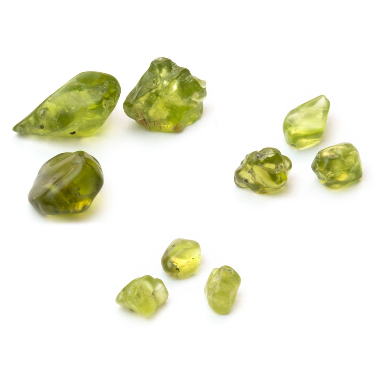 Natural Peridot Tumbled Polished Stones