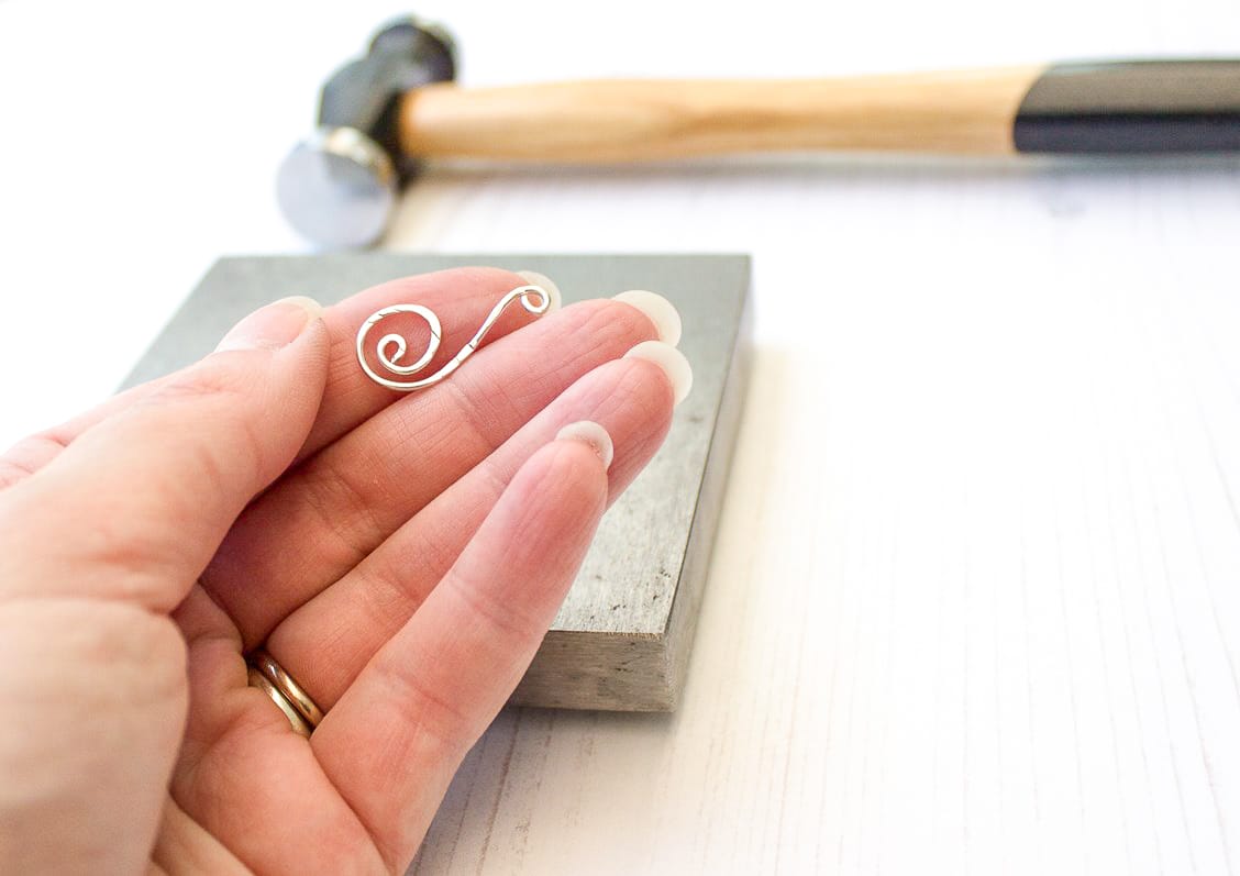 Wire Scroll Earrings Tutorial | Kernowcraft Blog