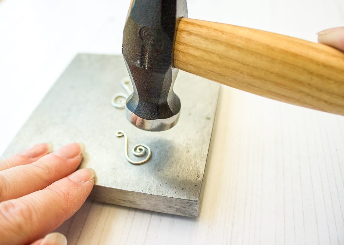 Wire Scroll Earrings Tutorial | Kernowcraft Blog