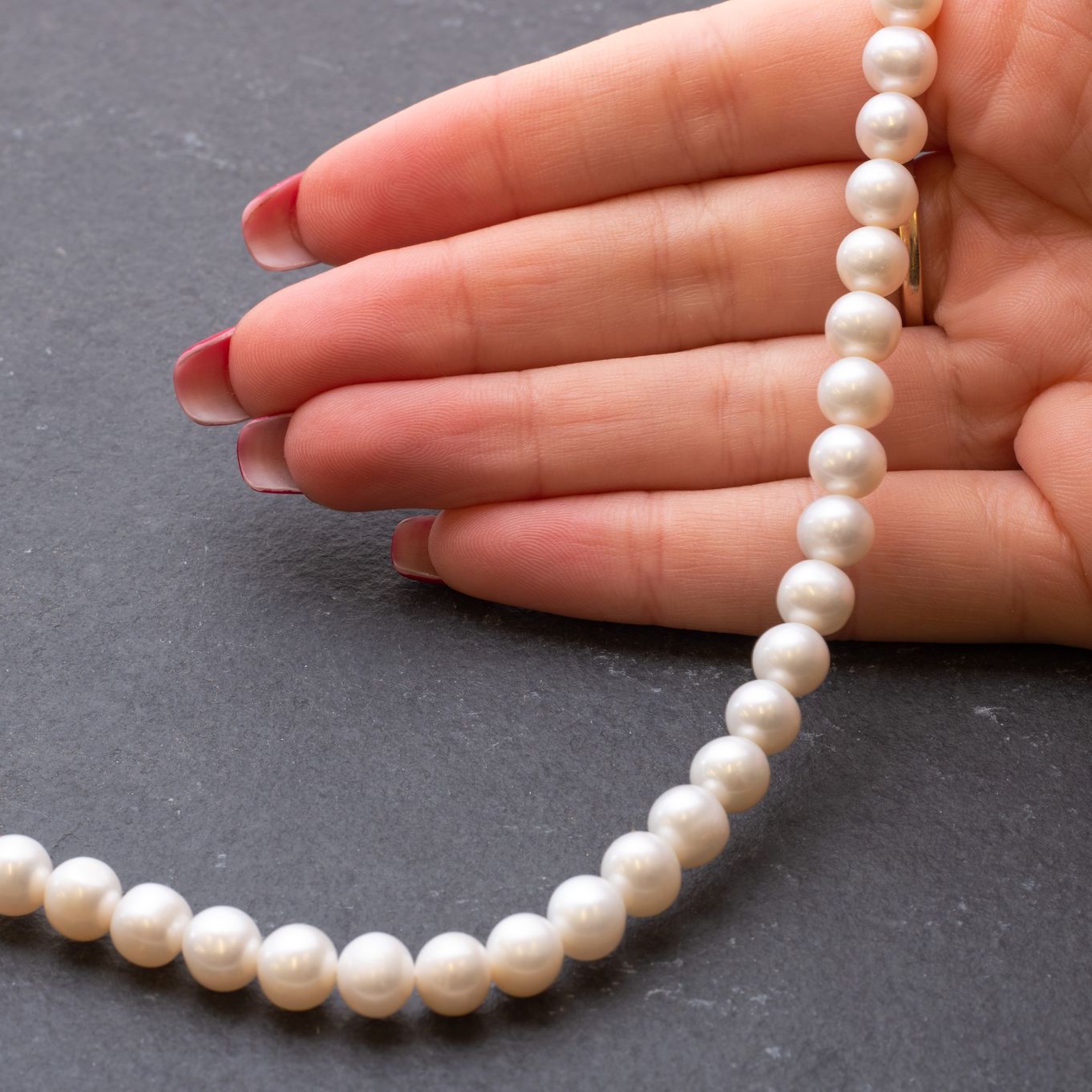 Cultured Freshwater White Potato Pearls | Kernowcraft