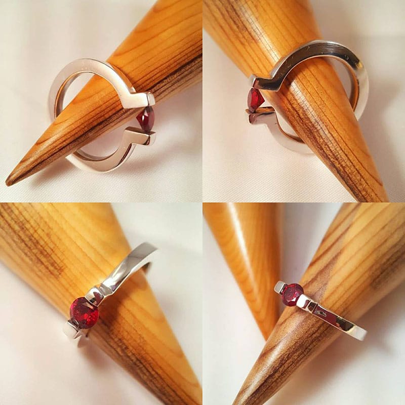 Jewellery Designs Using Ruby Gemstones