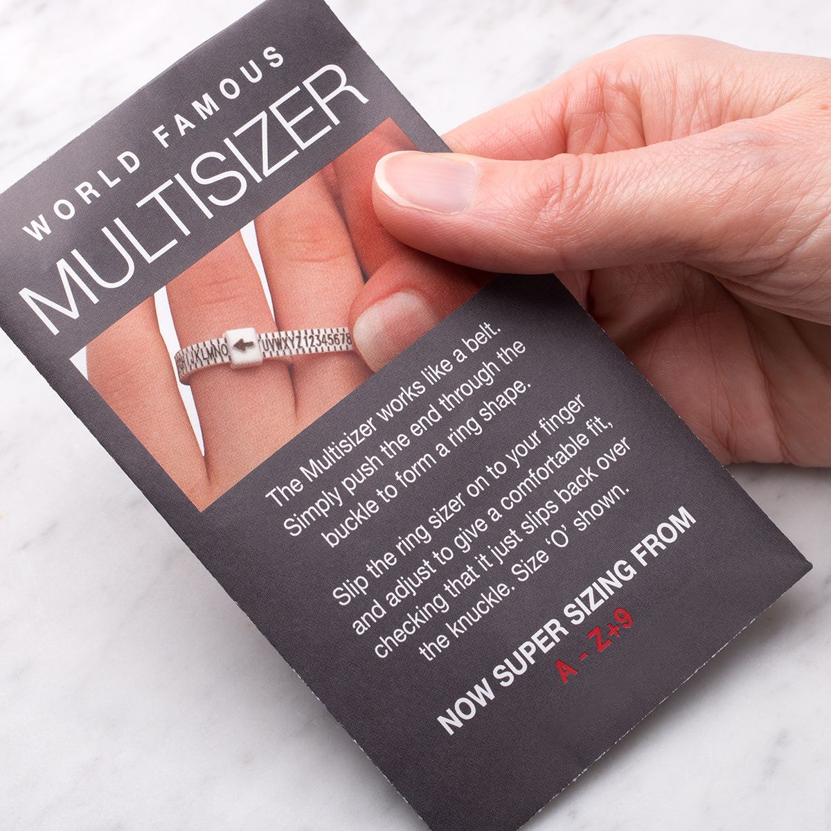 Multisizer Ring Sizing Gauge, Pack of 5 | Kernowcraft