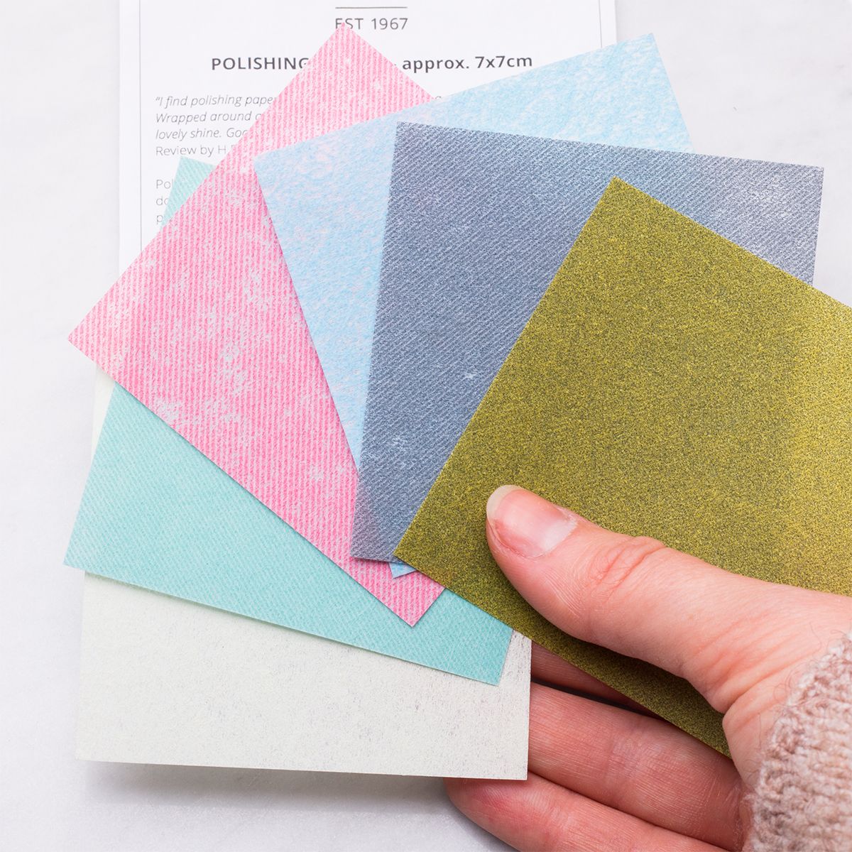 Polishing Papers For Jewellery Making