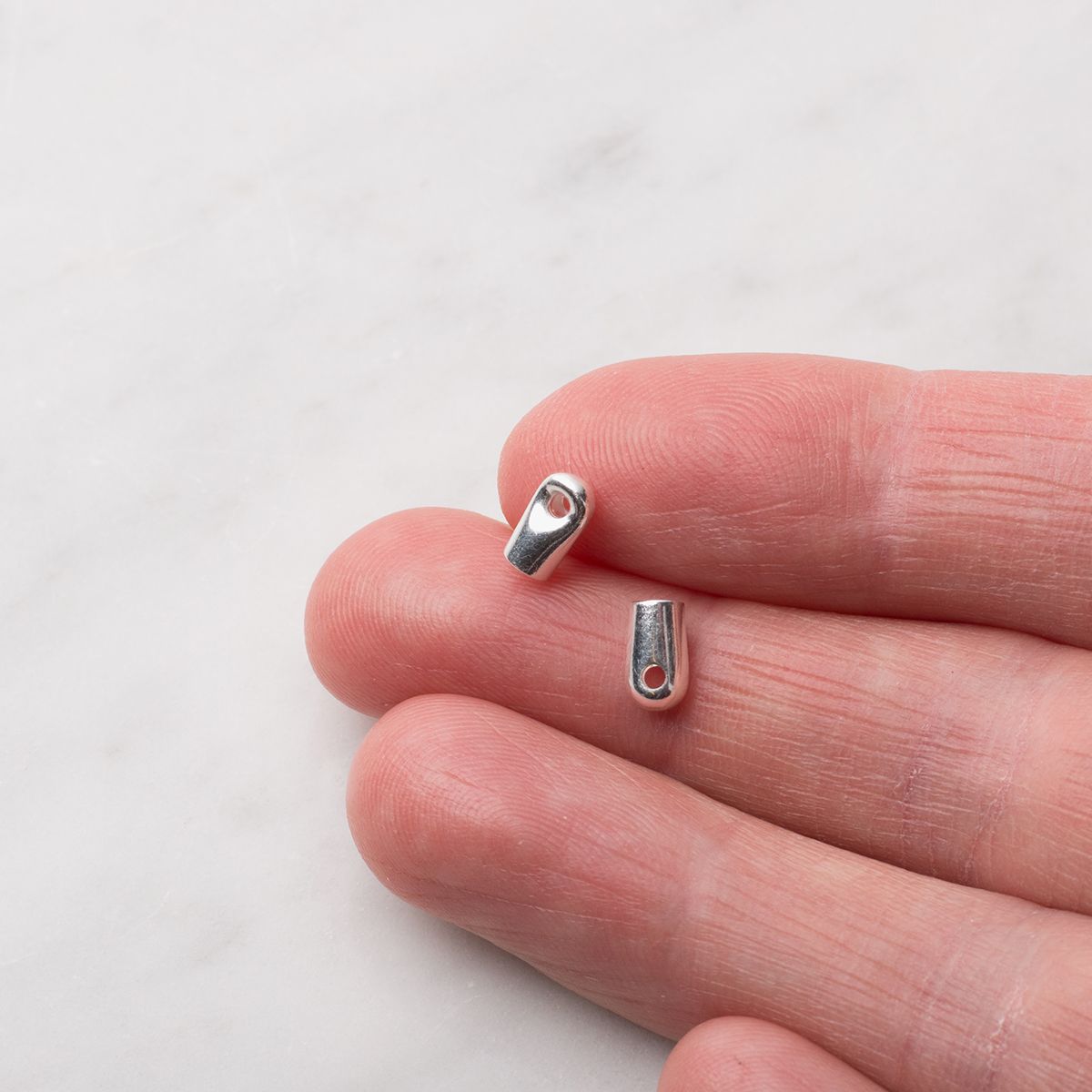 Sterling Silver End Caps | Kernowcraft