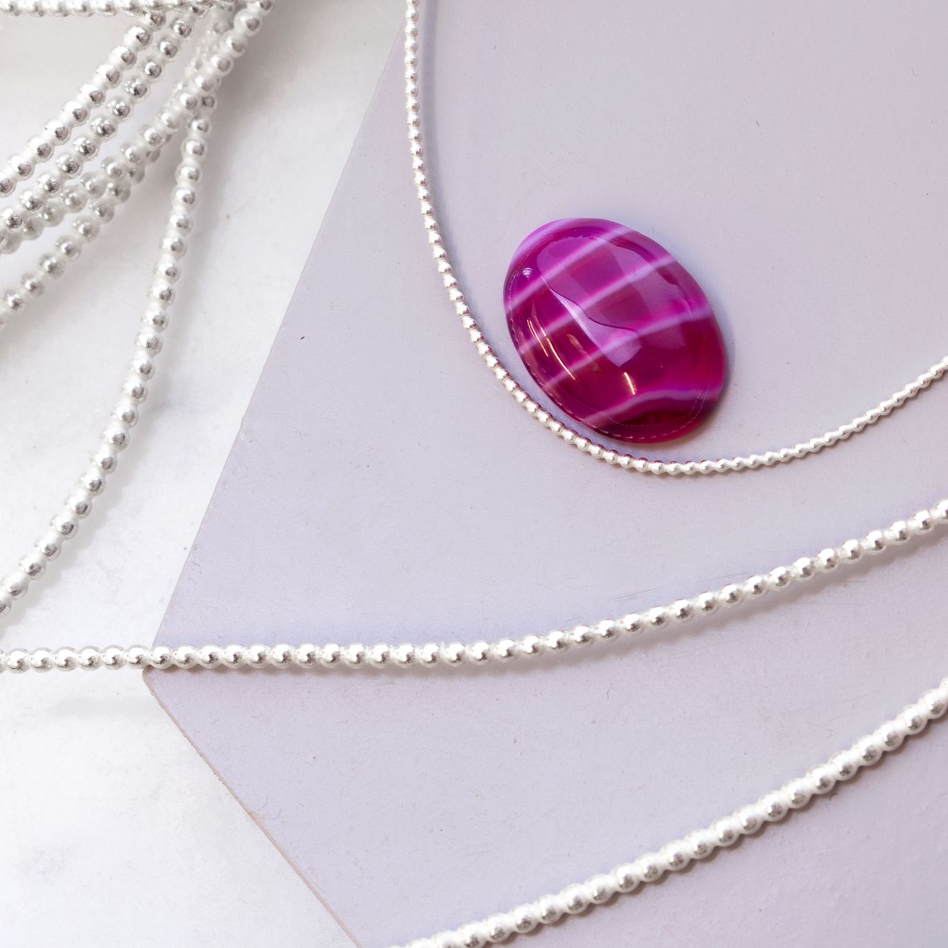 Sterling Silver Beaded Wire For Jewellery Making