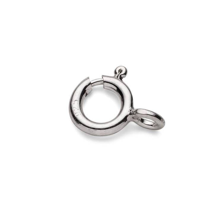 Sterling Silver 7mm Bolt Ring with Closed Ring