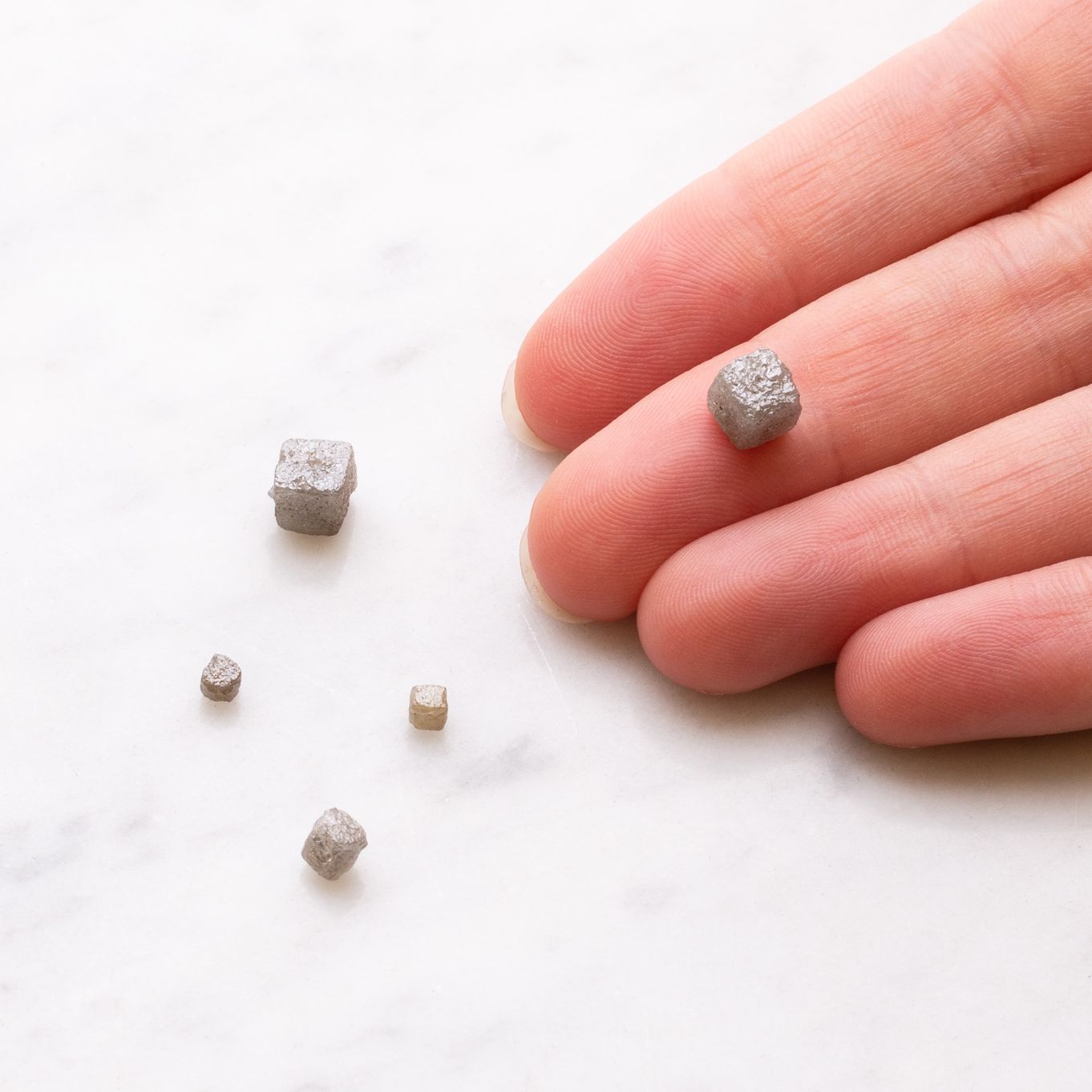 Rough Diamond Natural Crystal Cubes