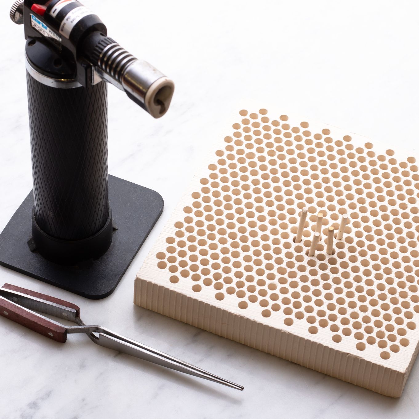 Honeycomb Ceramic Soldering Board | Kernowcraft