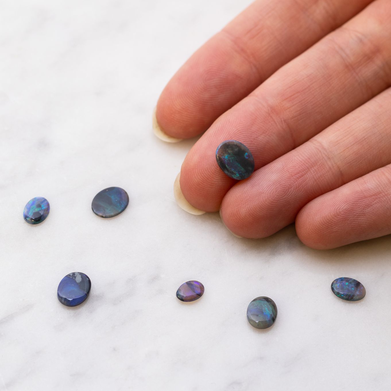 Australian Lightning Ridge Opals (Dark) | Kernowcraft
