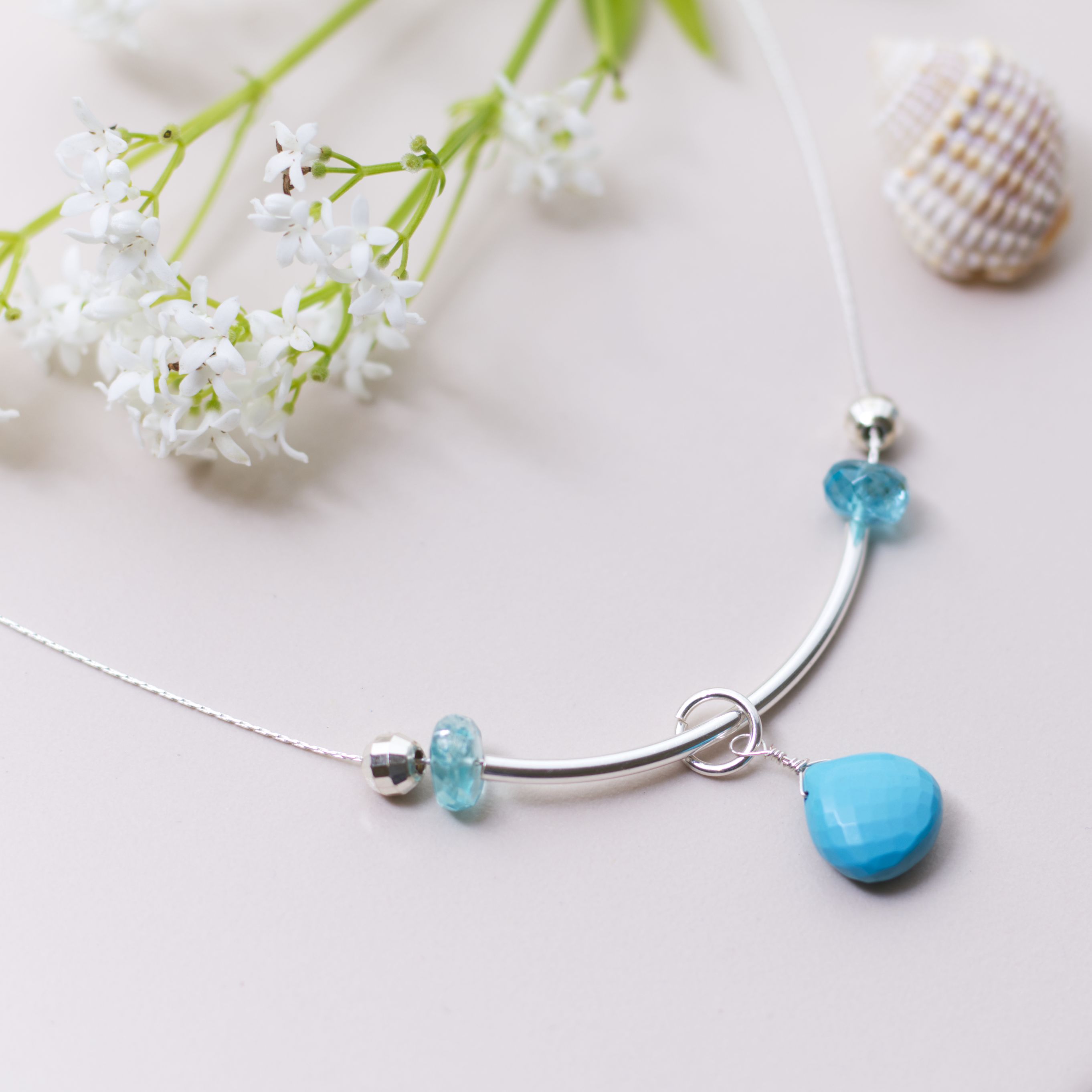 How To Make A Necklace With Beading Chain | Kernowcraft